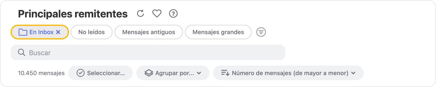 Carpetas y carpetas inteligentes