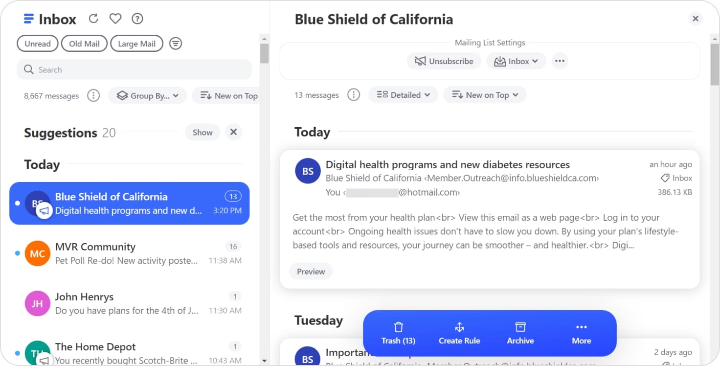 Differences Between Clean Email and Standard Email Clients