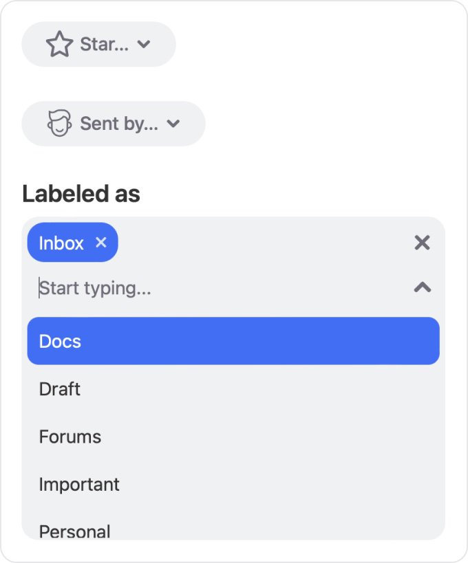 Searching and Filtering