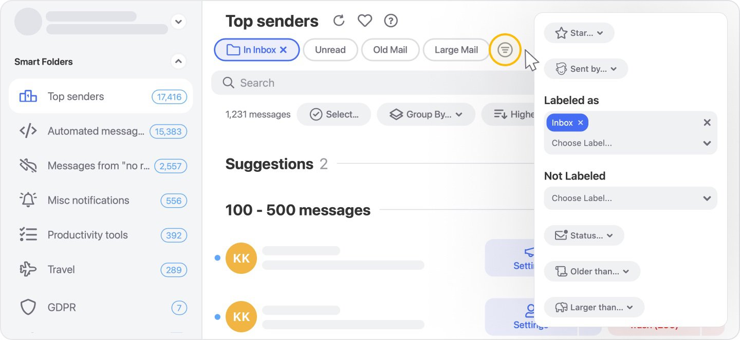 Searching and Filtering