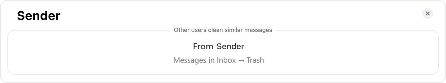 Cleaning Suggestions