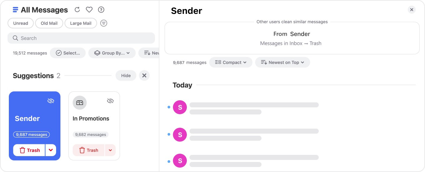 Cleaning Suggestions