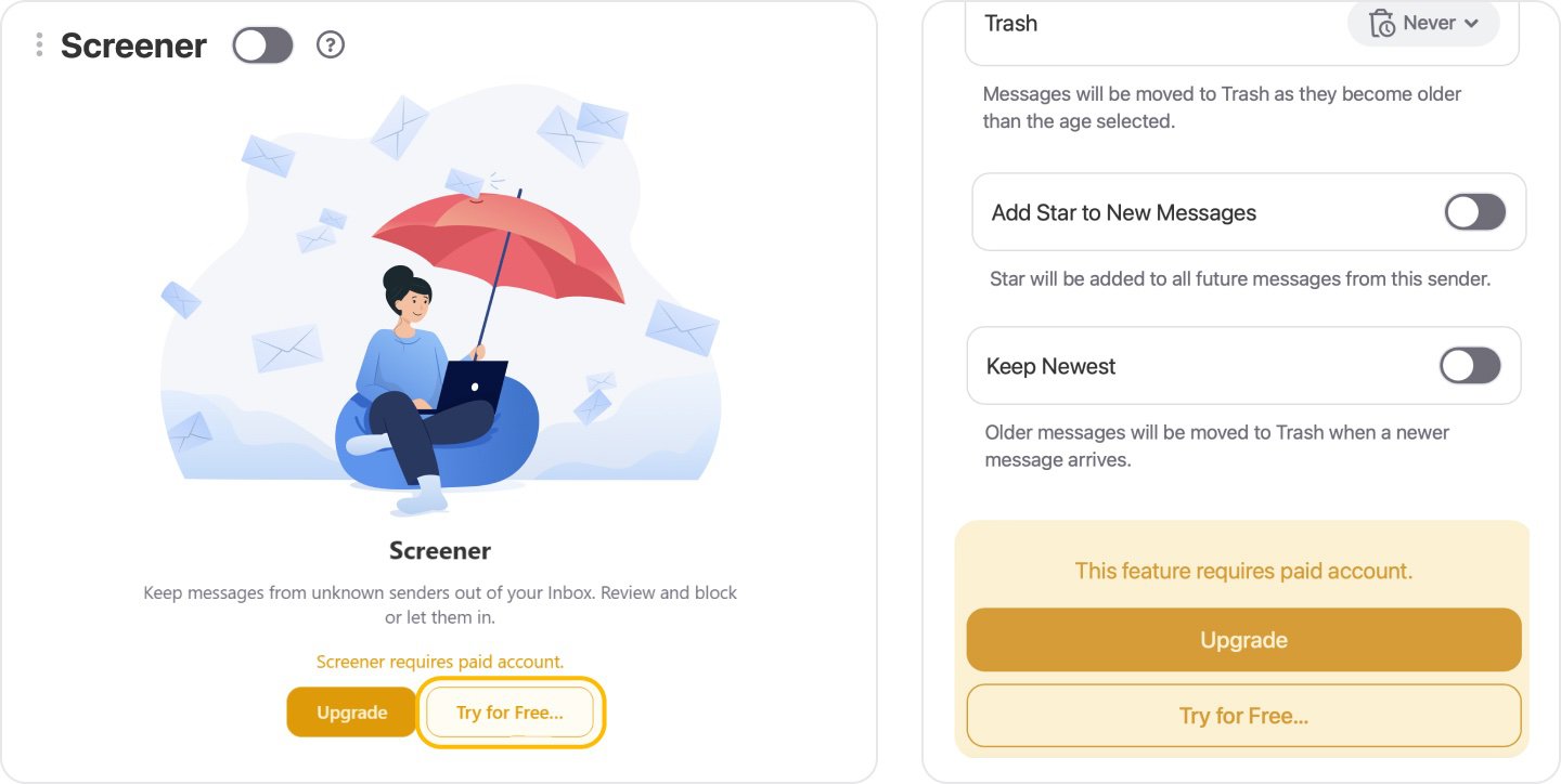 Free Trial and Premium Subscriptions