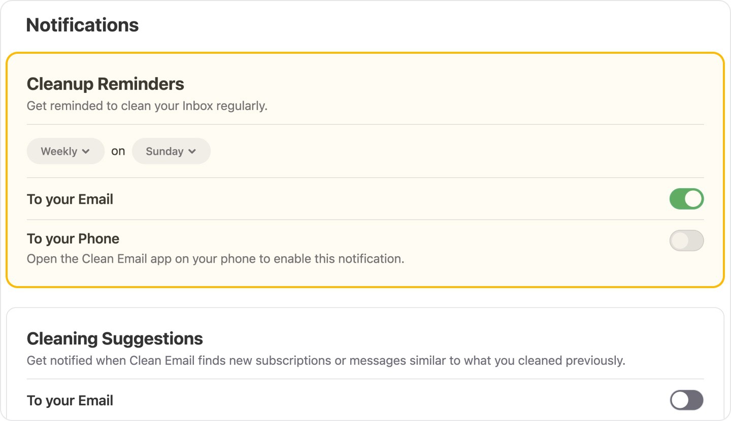 Cleaning More Messages for Free