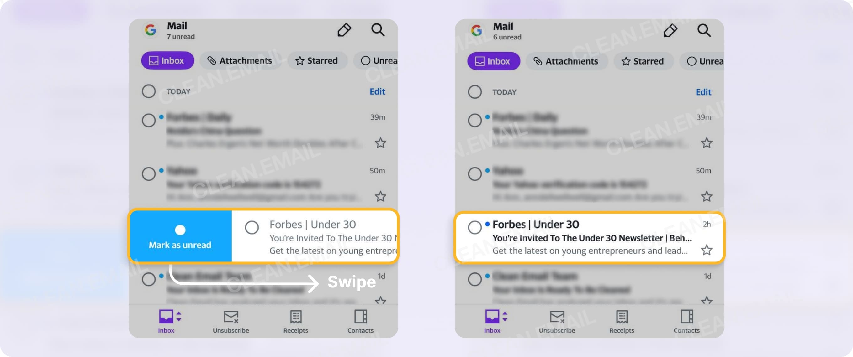 How to Mark All Emails as Read in Yahoo | Clean Email