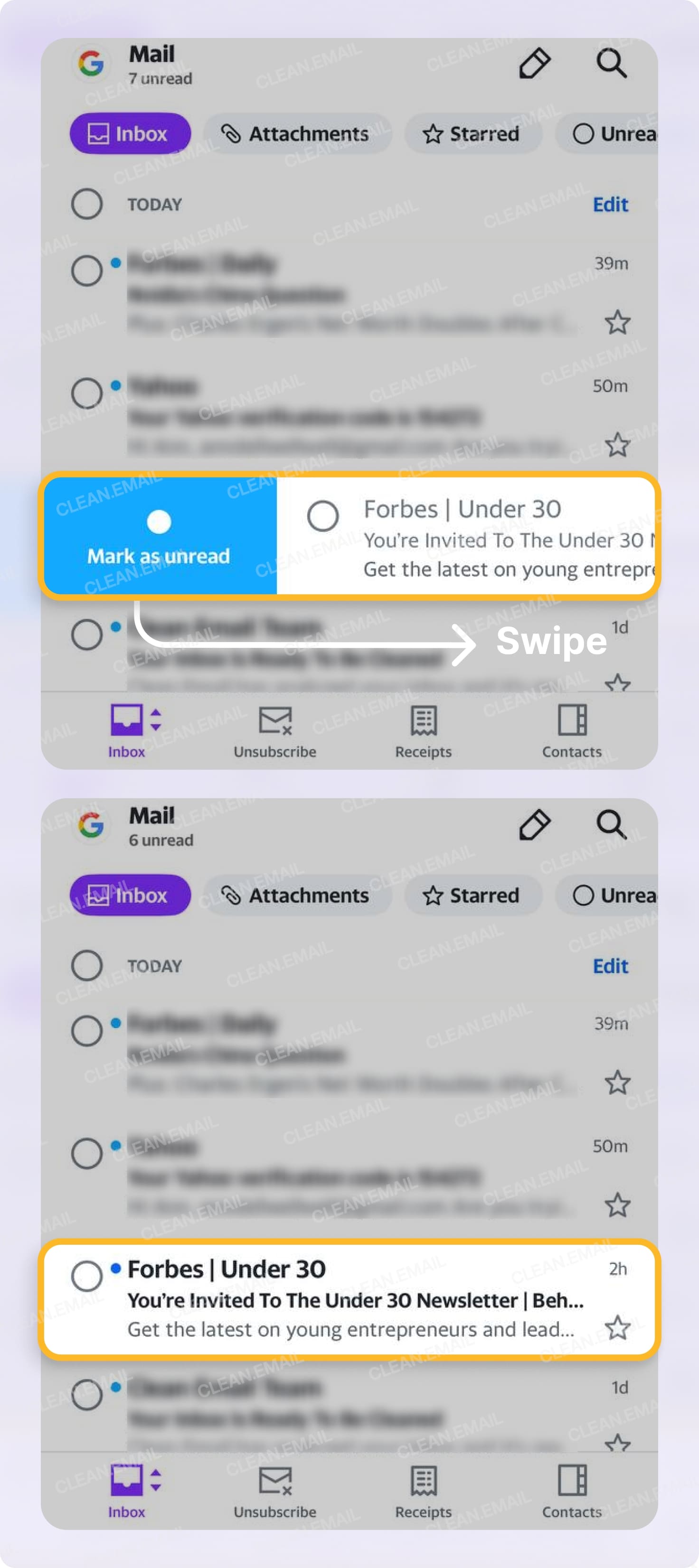 How to Mark All Emails as Read in Yahoo | Clean Email