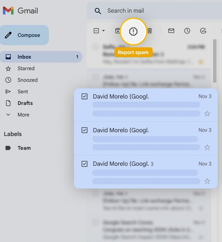 How to Mark Emails as Spam in Gmail | Clean Email
