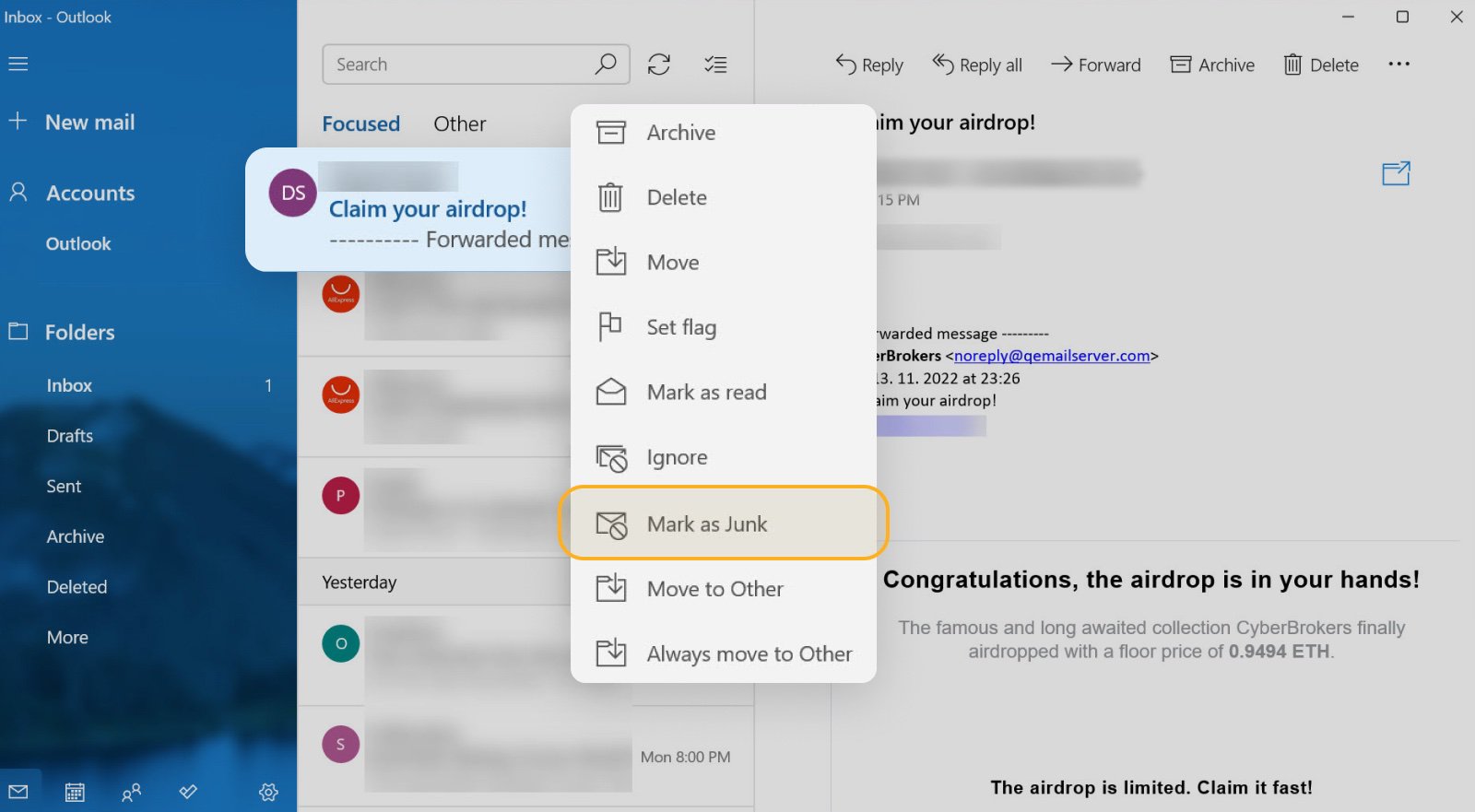 How to Block Spam in Windows Mail ⏳ In 6 Steps [2025 Update]