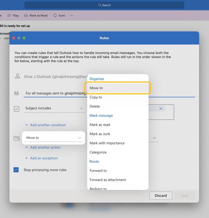 How To Automatically Move Emails To A Folder In Outlook