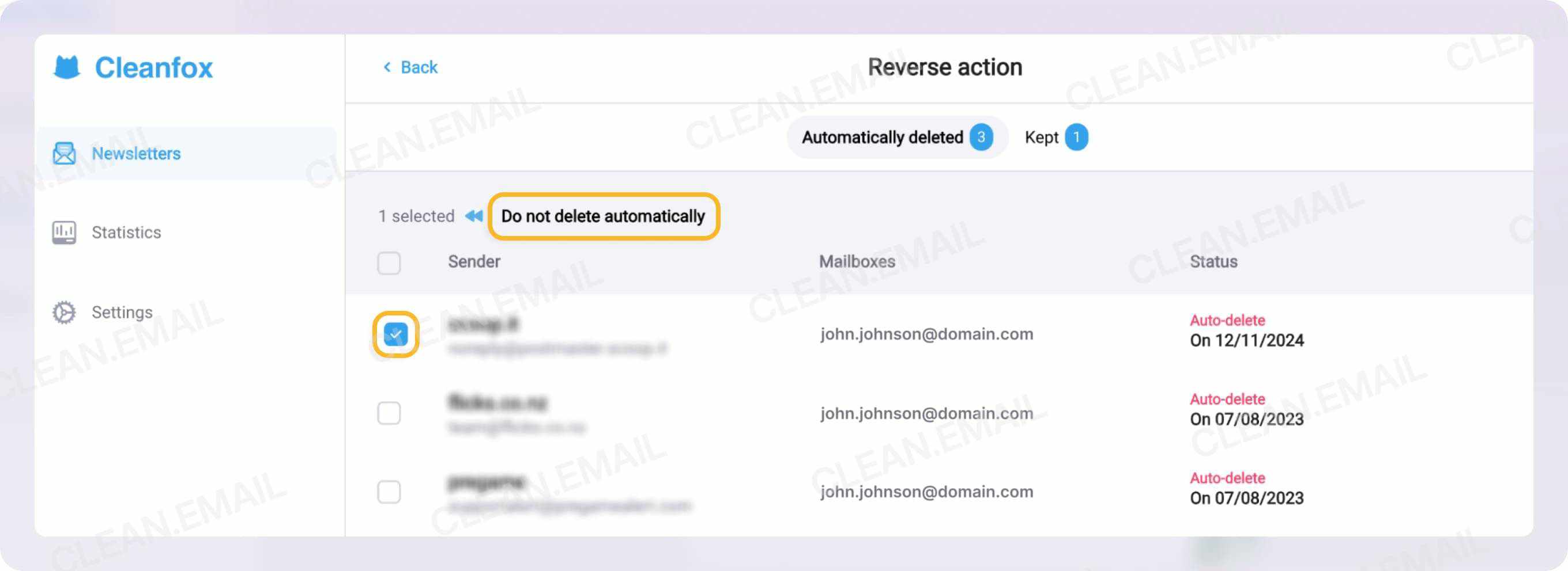Best Cleanfox Alternative in 2025: The Clean Email App