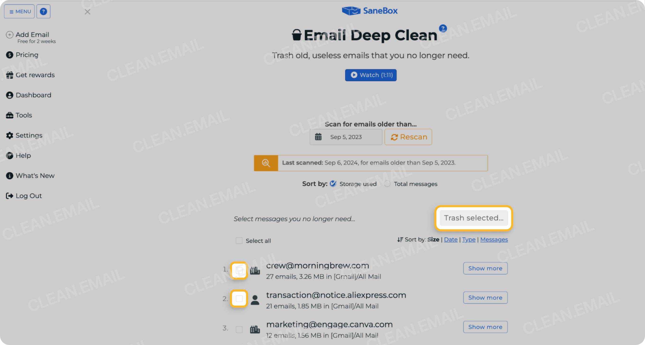 Best SaneBox Alternative: Clean Email vs SaneBox Comparison