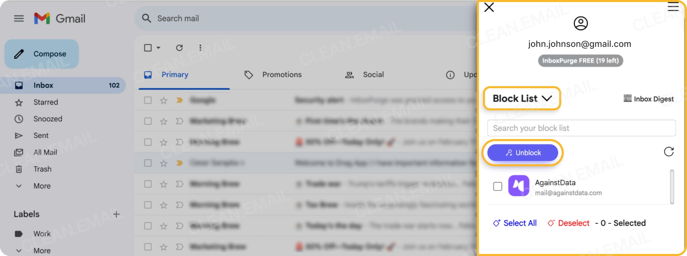 Best InboxPurge Alternative to Purge Gmail | Clean Email