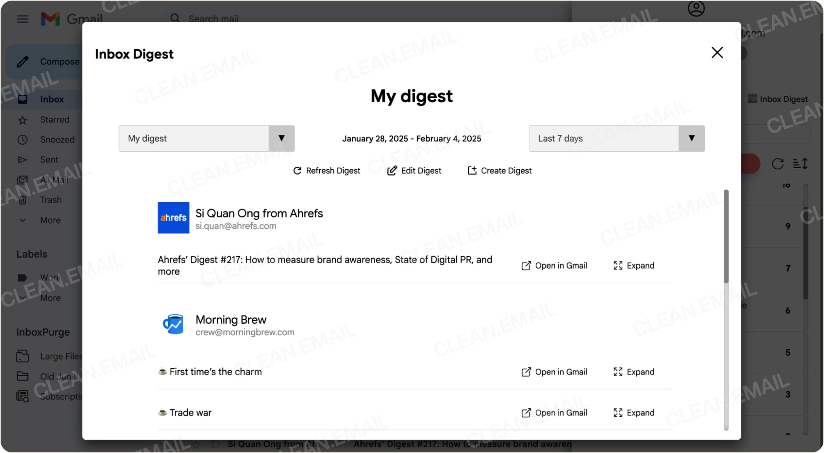 Best InboxPurge Alternative to Purge Gmail | Clean Email