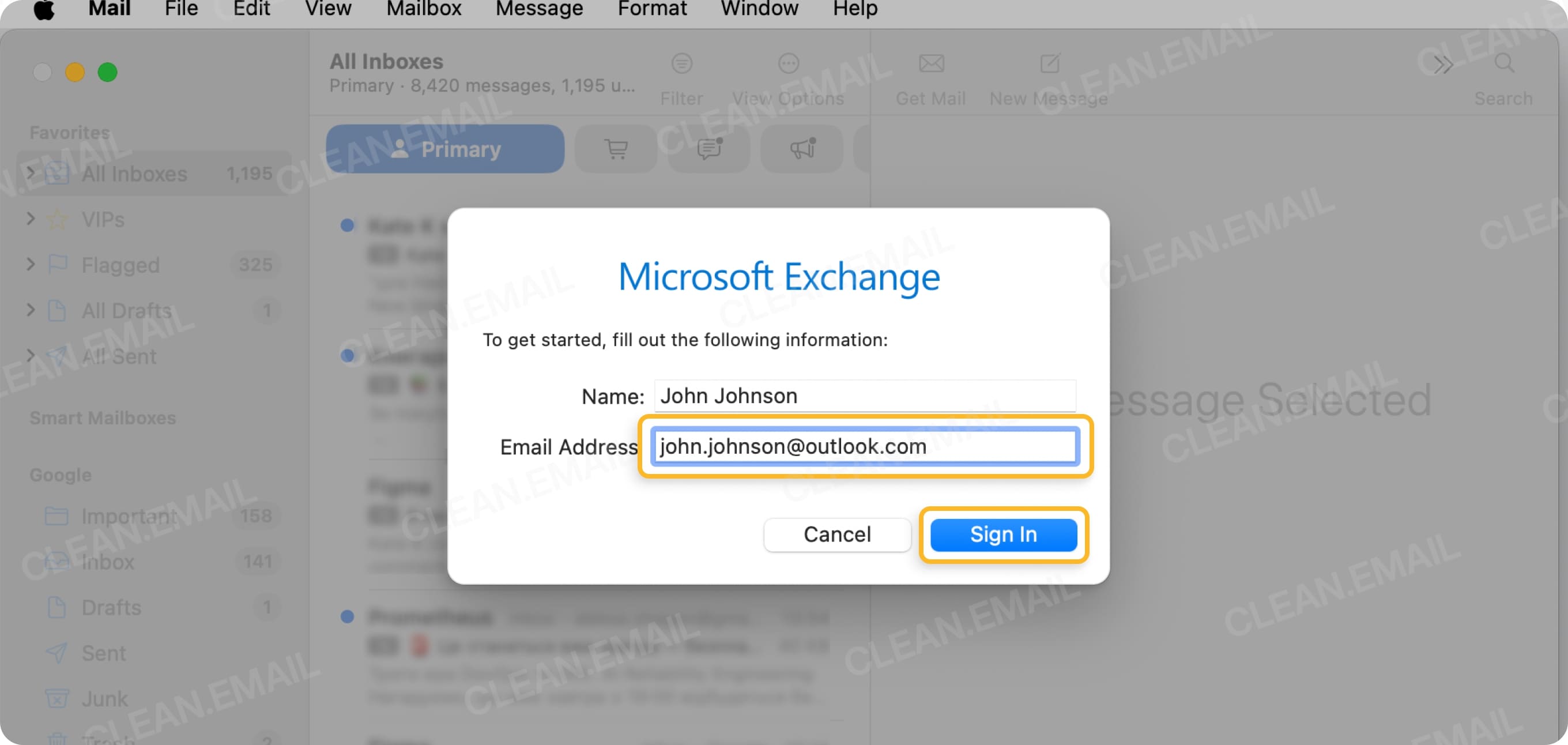 How To Add Another Email To The Mail App On Mac