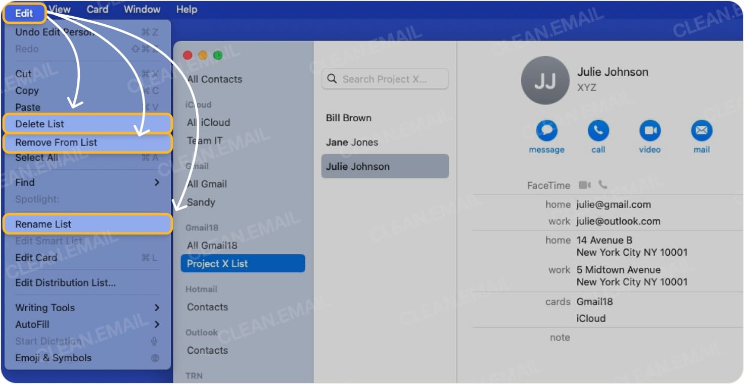 How To Create An Email Group In Apple Mail On Mac, iPhone, iPad