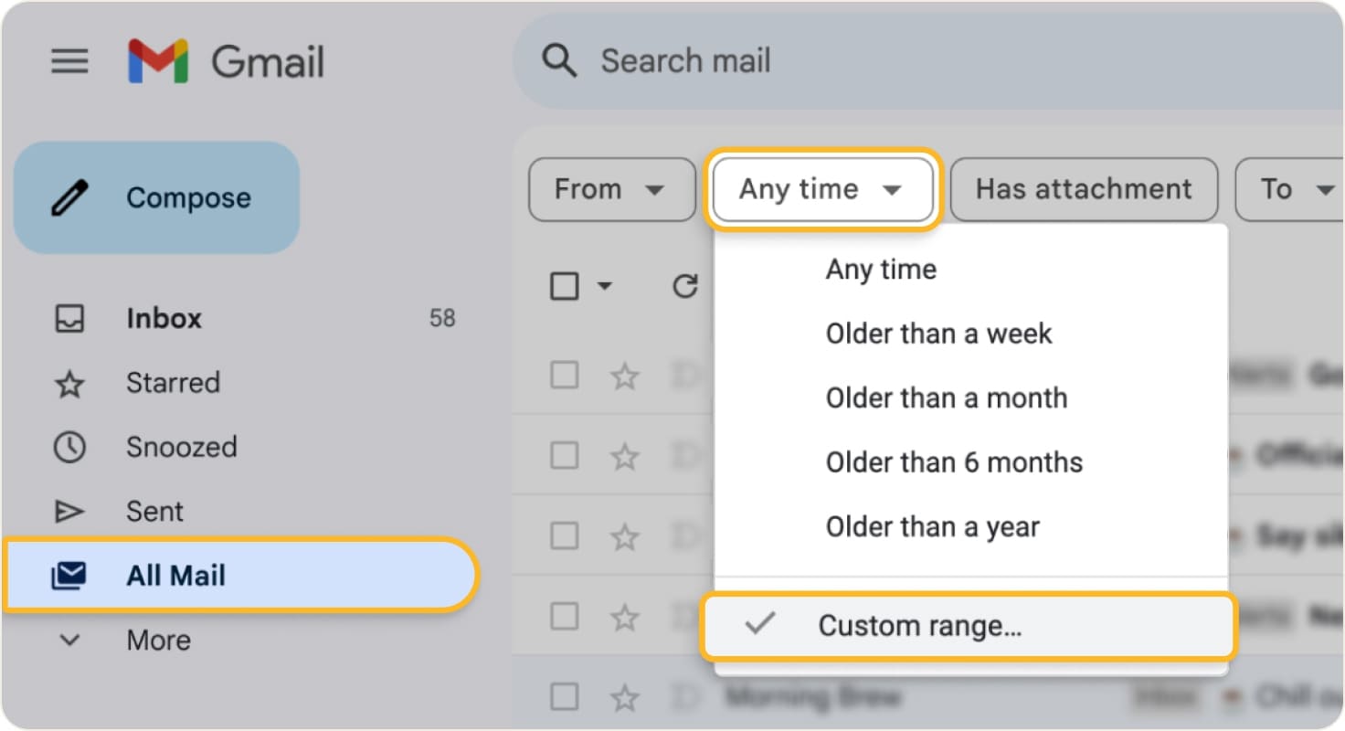 How to Show Emails From Last Week in Gmail and Outlook