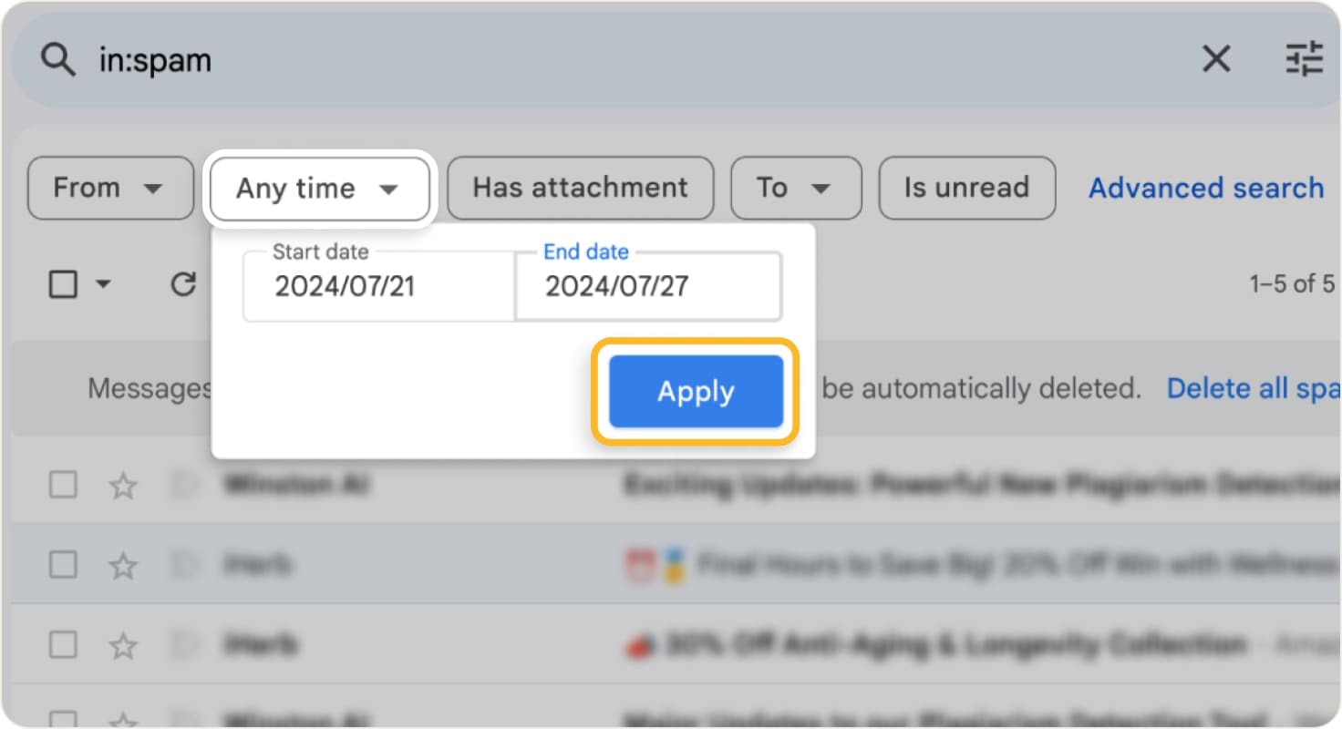 How to Show Emails From Last Week in Gmail and Outlook