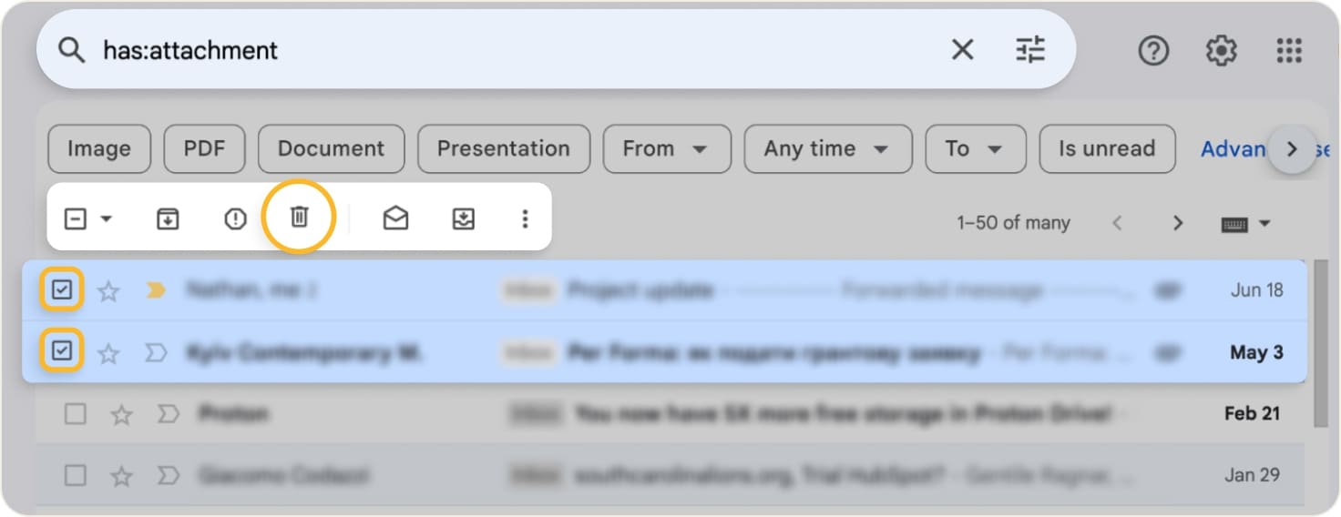How To Delete Attachments In Gmail And Save Mail Storage