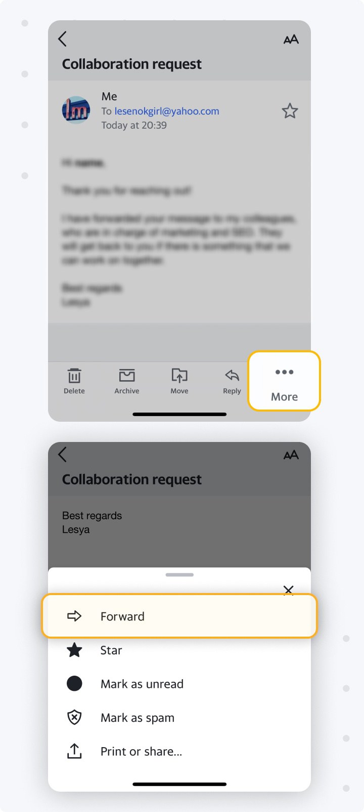 How To Forward An Email On IPhone Manually And Automatically