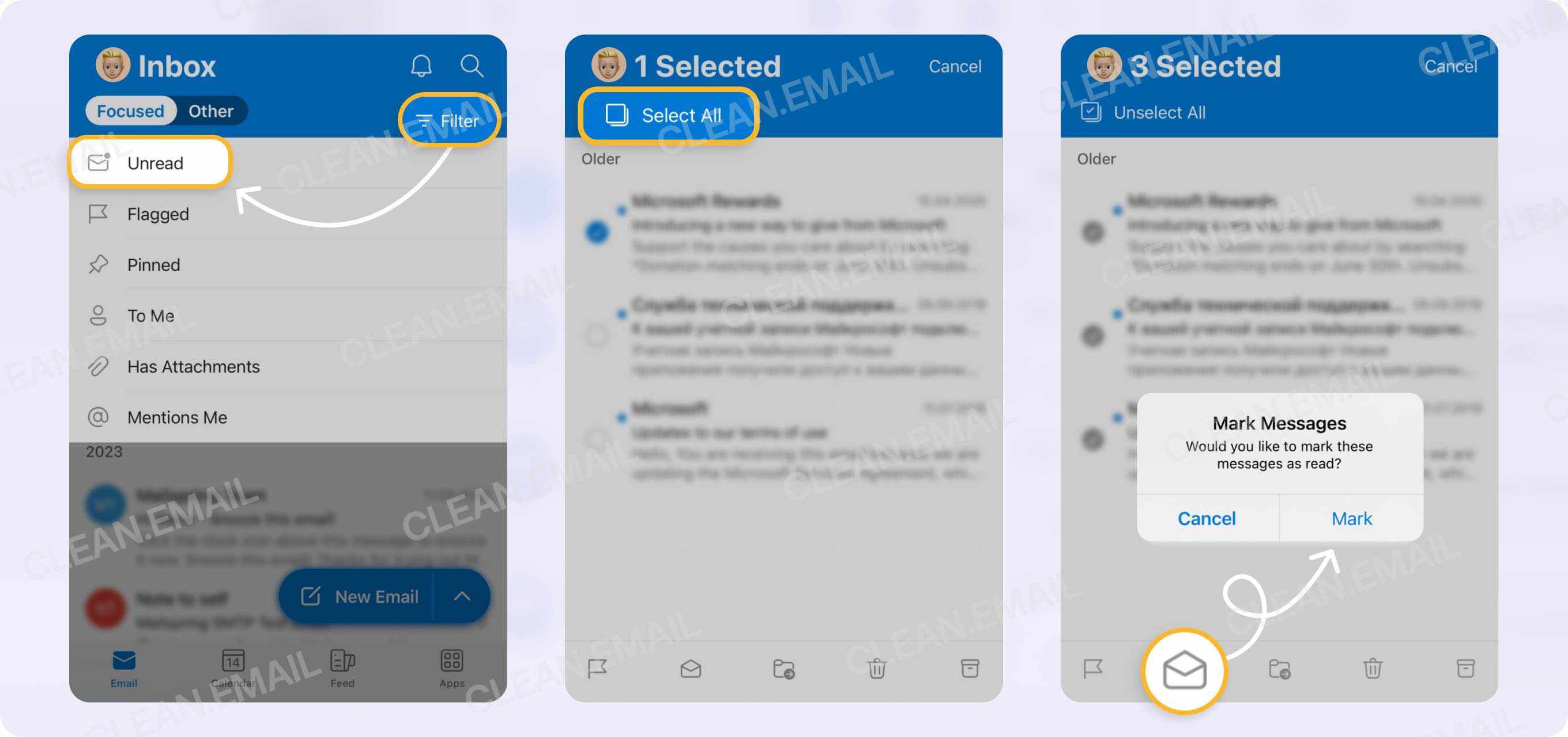 How to Mark All Emails as Read: Gmail, Outlook, Yahoo, etc.
