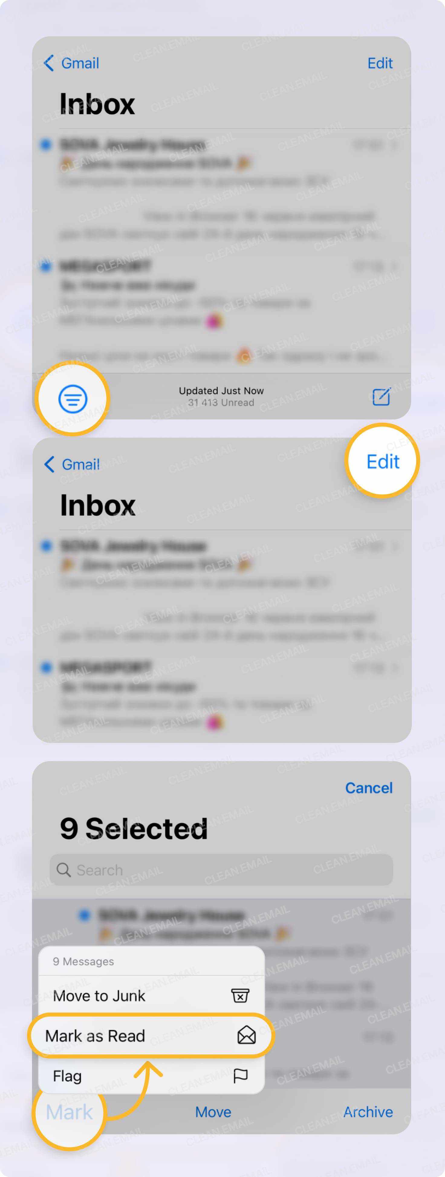 How to Mark All Emails as Read: Gmail, Outlook, Yahoo, etc.