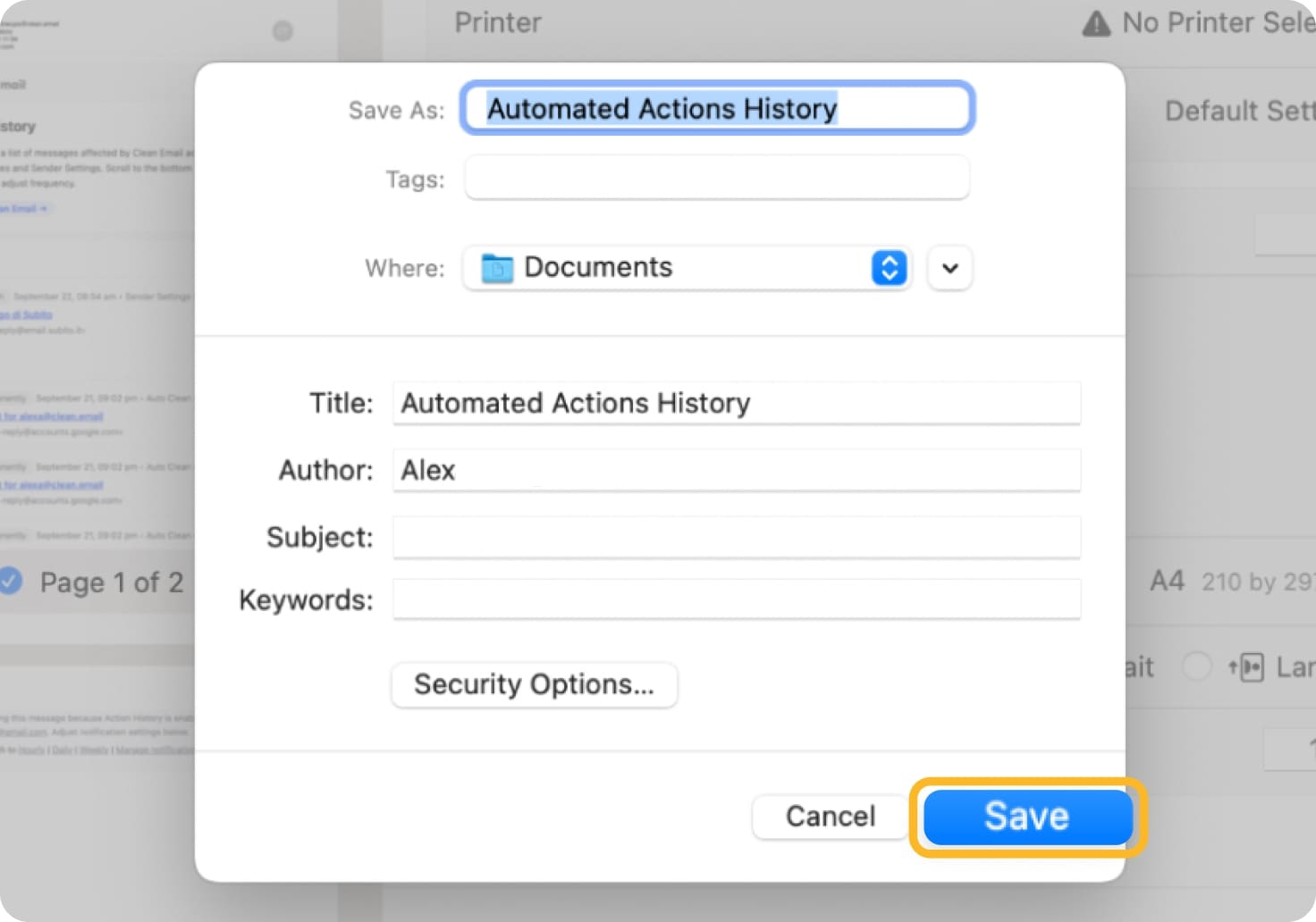 How to Save an Email as a PDF: Comprehensive Tutorial