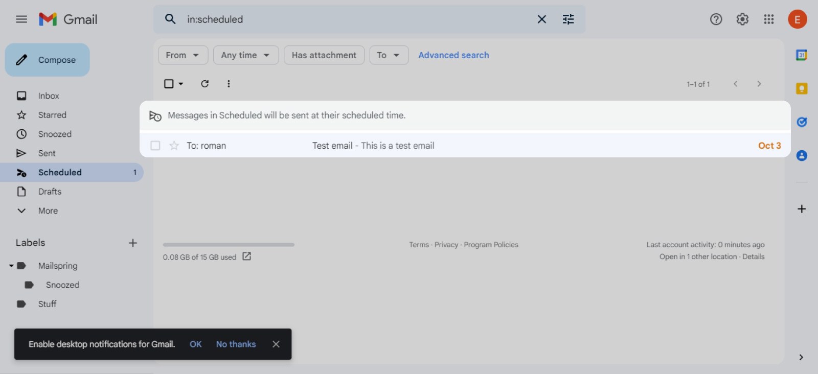 How To Schedule an Email in Gmail | Clean Email