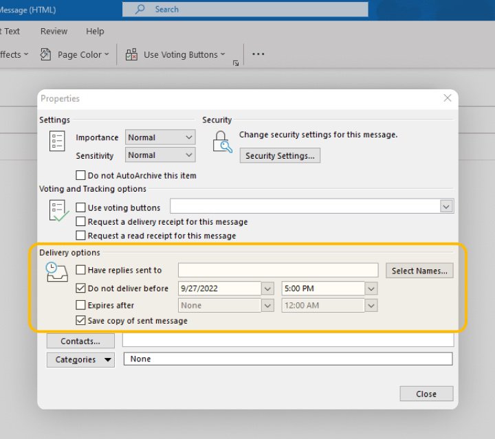 How To Schedule an Email in Outlook | Clean Email