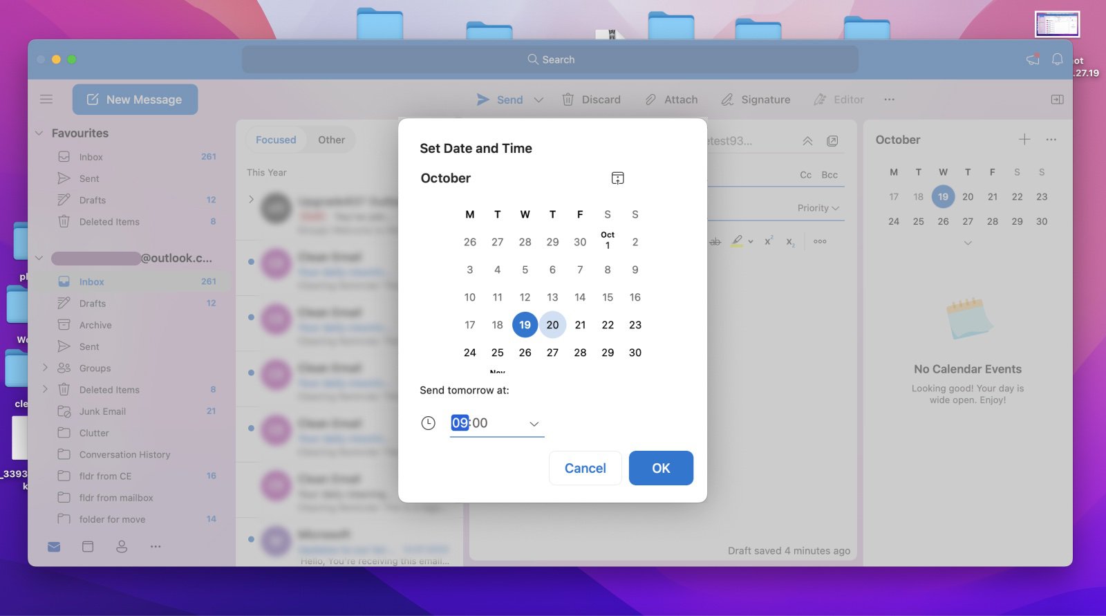 How To Schedule an Email in Outlook | Clean Email