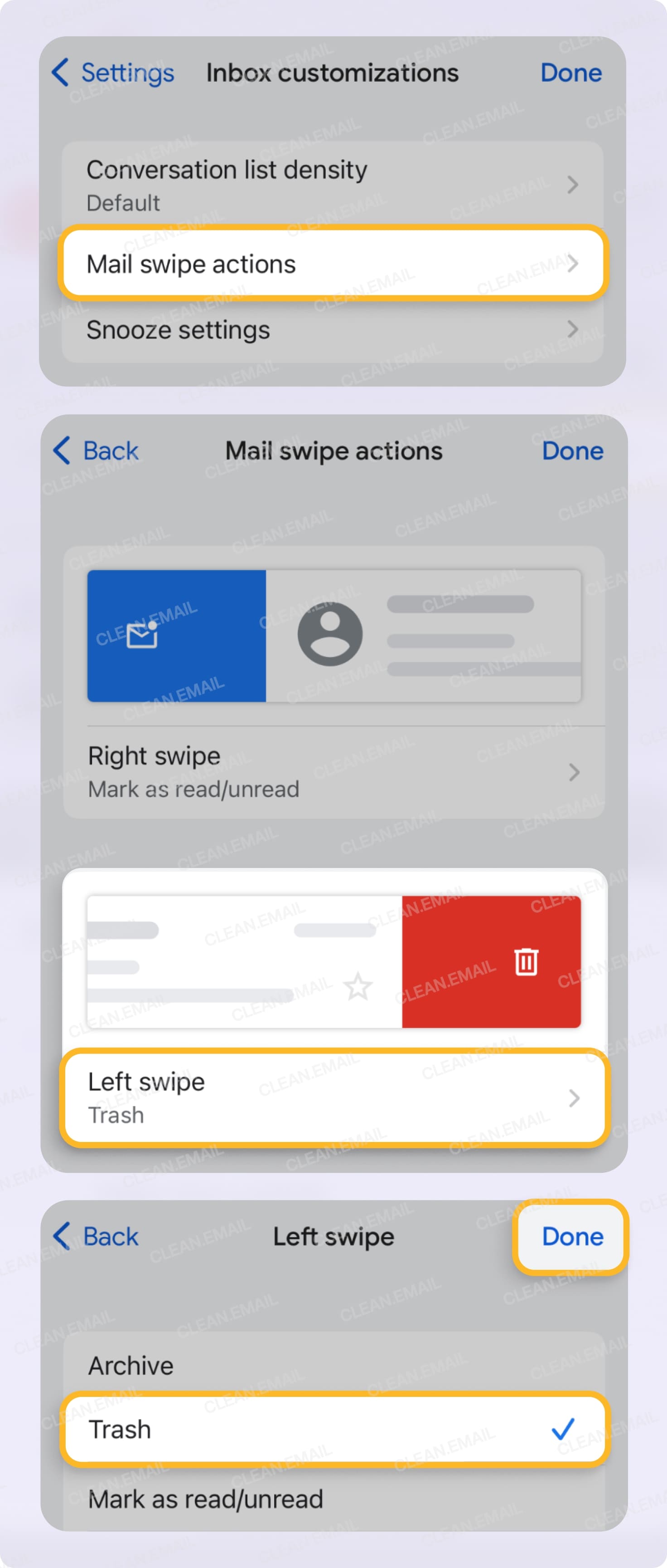 How To Set Up Swipe To Delete For Email On iPhone In 2025