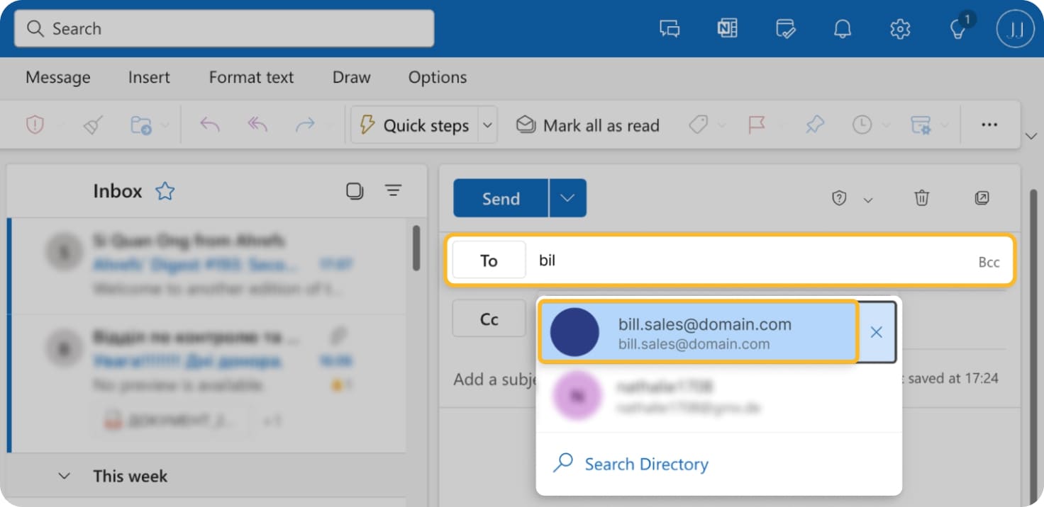 What Is An AutoComplete Email Address In Gmail And Outlook?