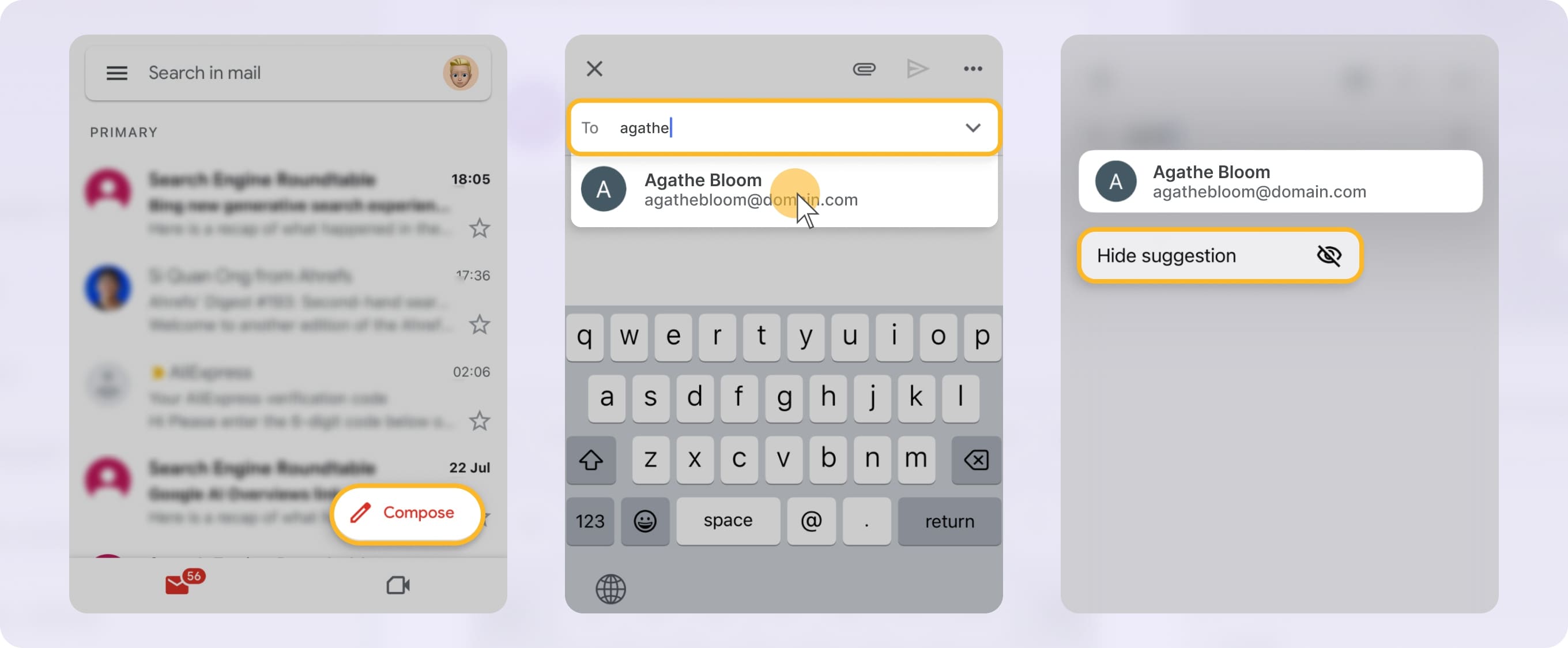 What Is An AutoComplete Email Address In Gmail And Outlook?