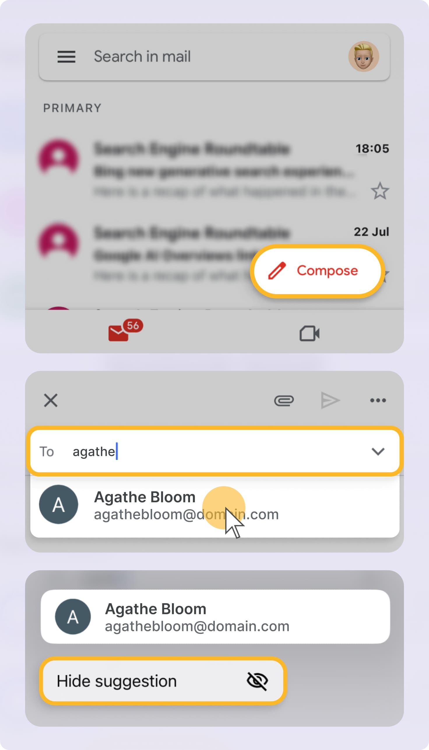 What Is An AutoComplete Email Address In Gmail And Outlook?