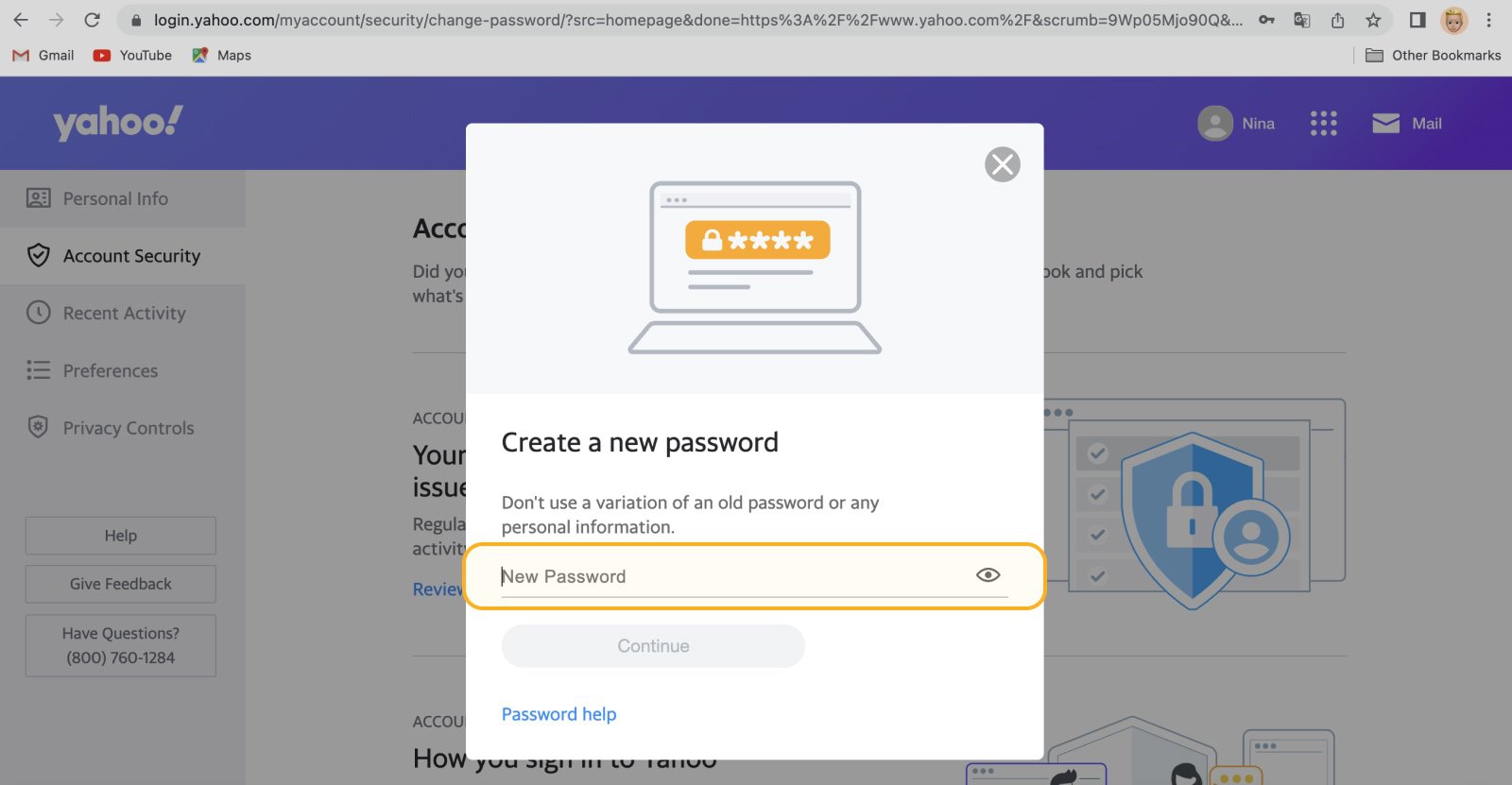 How To Change Your Yahoo Password [with screenshots]