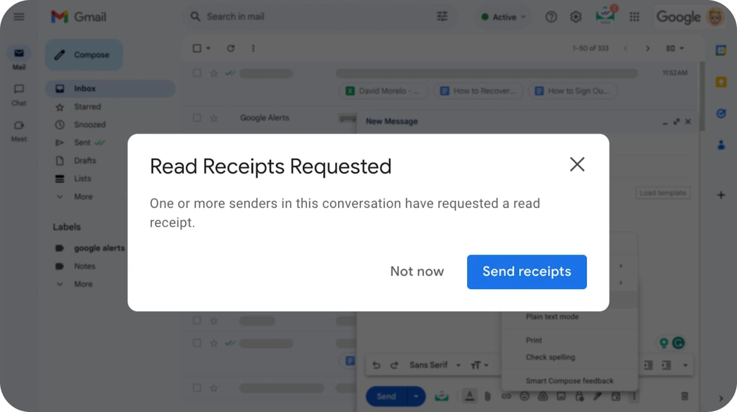 How to Request and Return a Gmail Read Receipt in 2025
