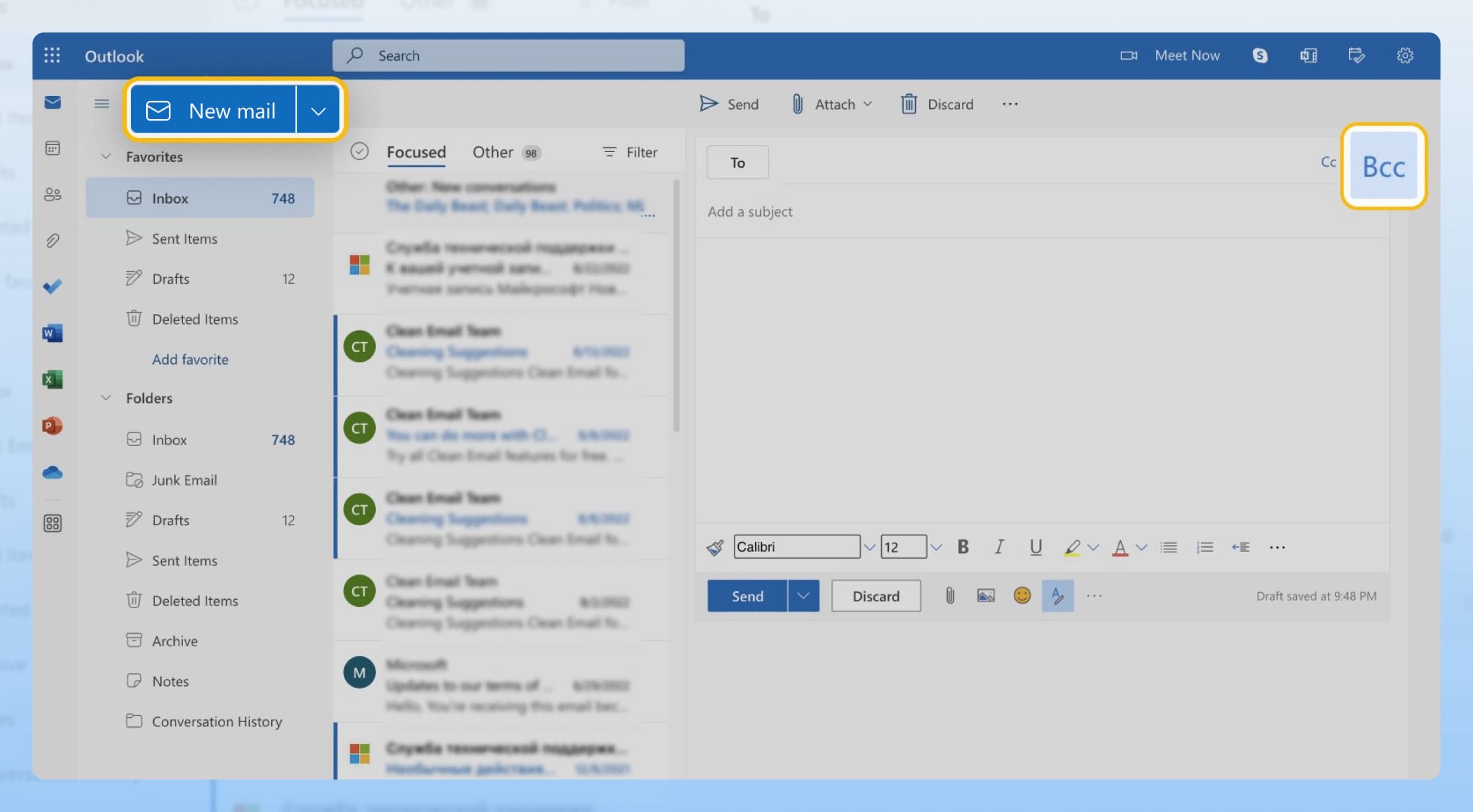 How To Bcc In Outlook Total Guide To Blind Carbon Copying