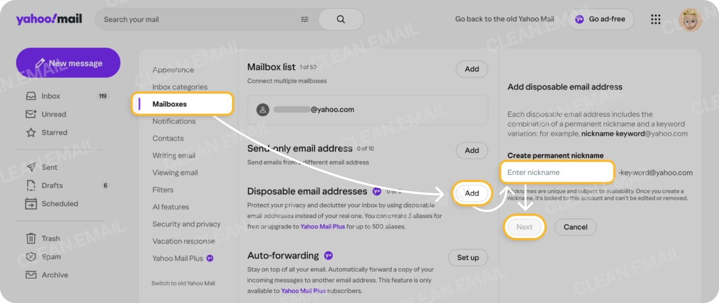 Change Your Yahoo Email Address & Display Name
