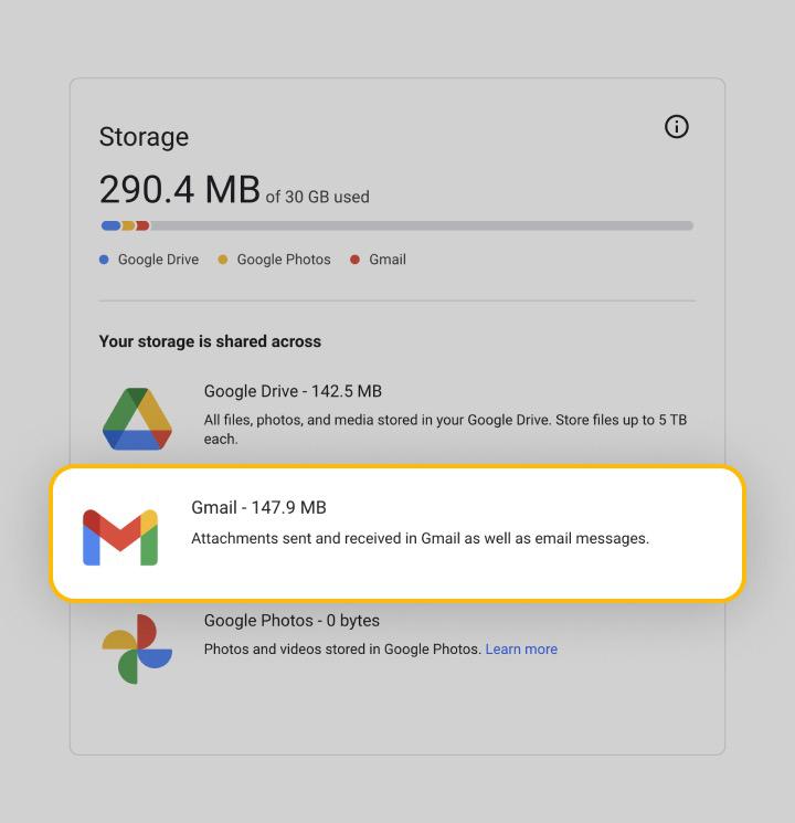 Check Your Gmail Storage Before You Reach Your Limit