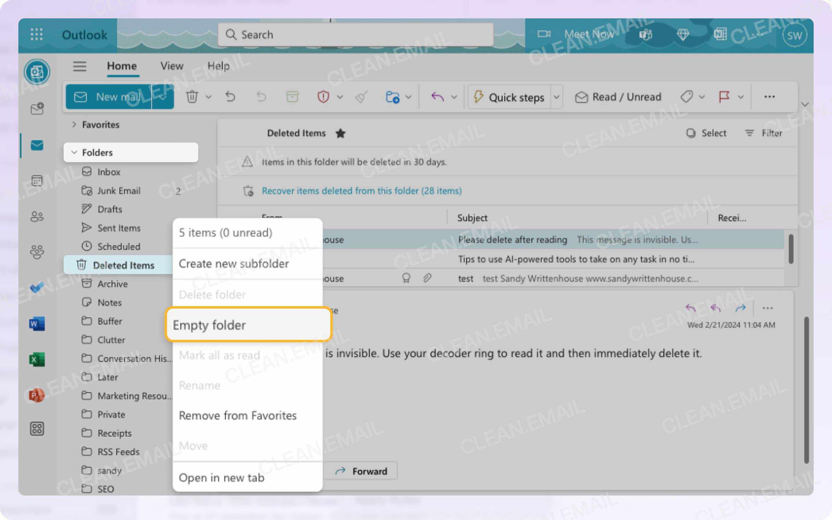 How To Delete Folders In Outlook: A Full Guide For 2026