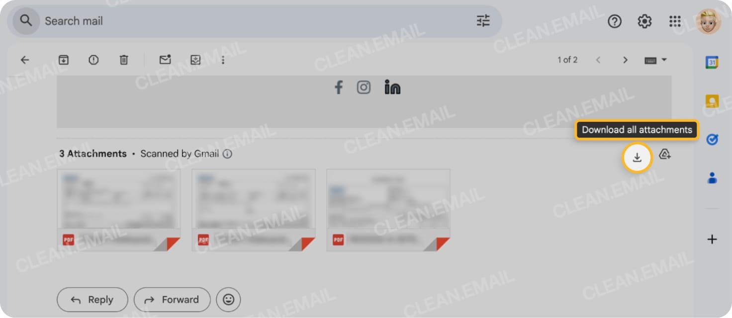 Download All Attachments In Gmail In One Go