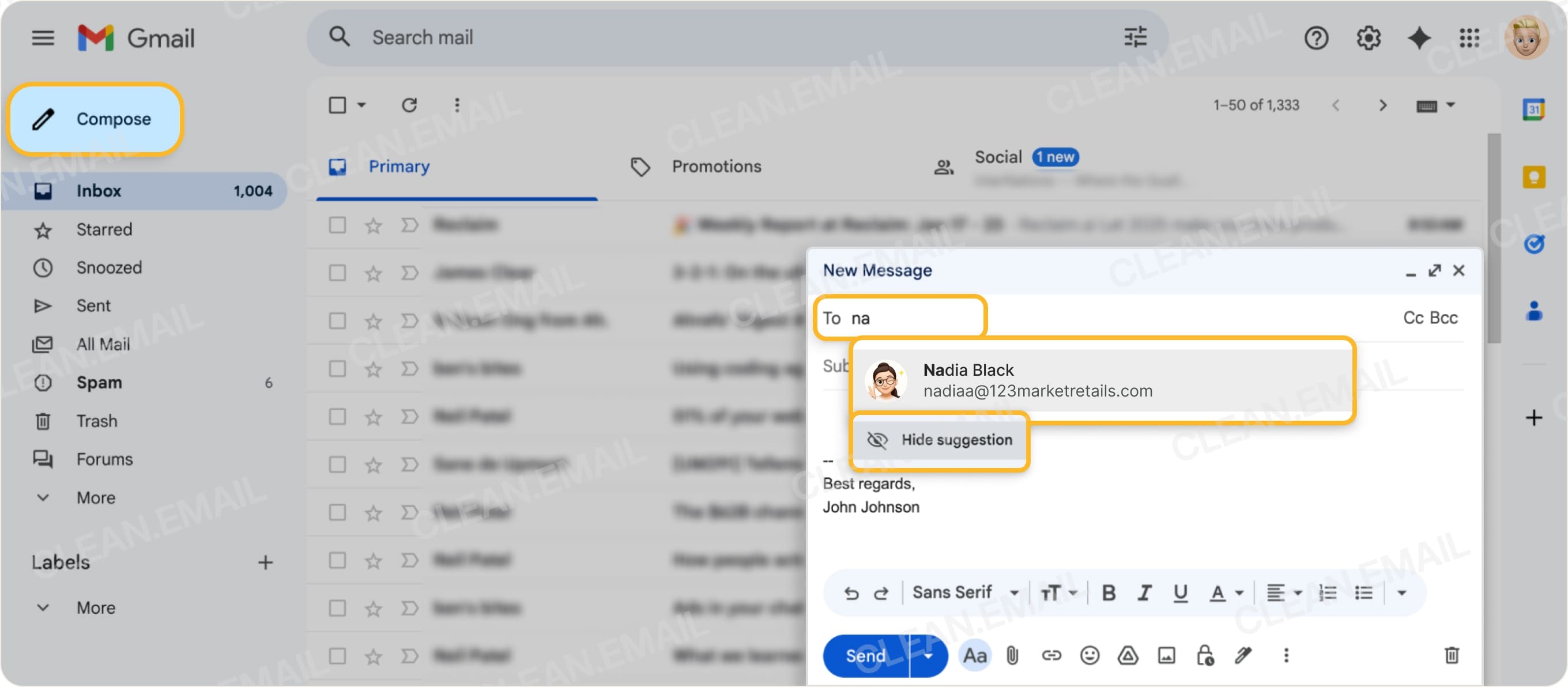 How To Remove Unwanted Email Addresses From Gmail In 2026