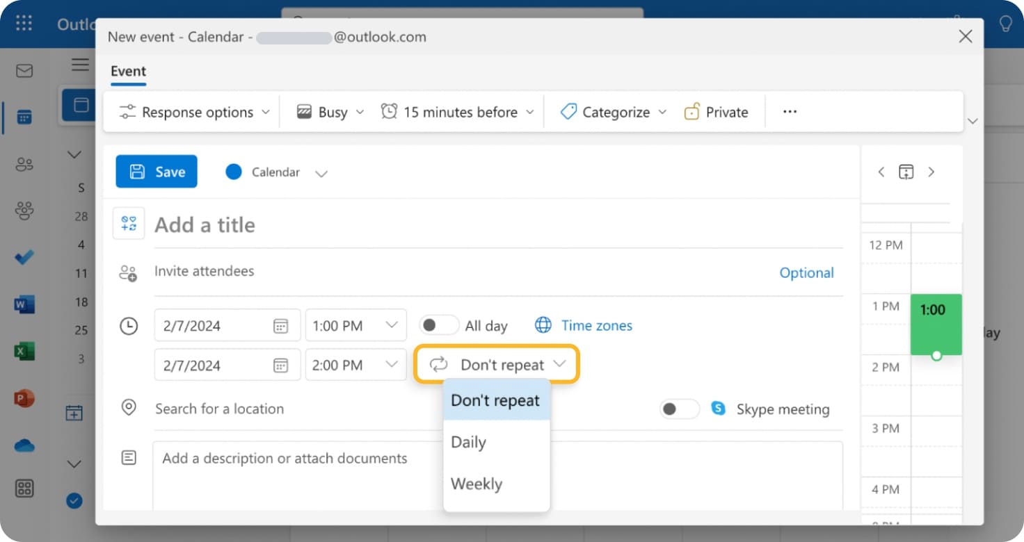How to Send a Calendar Invite in Outlook Step by Step