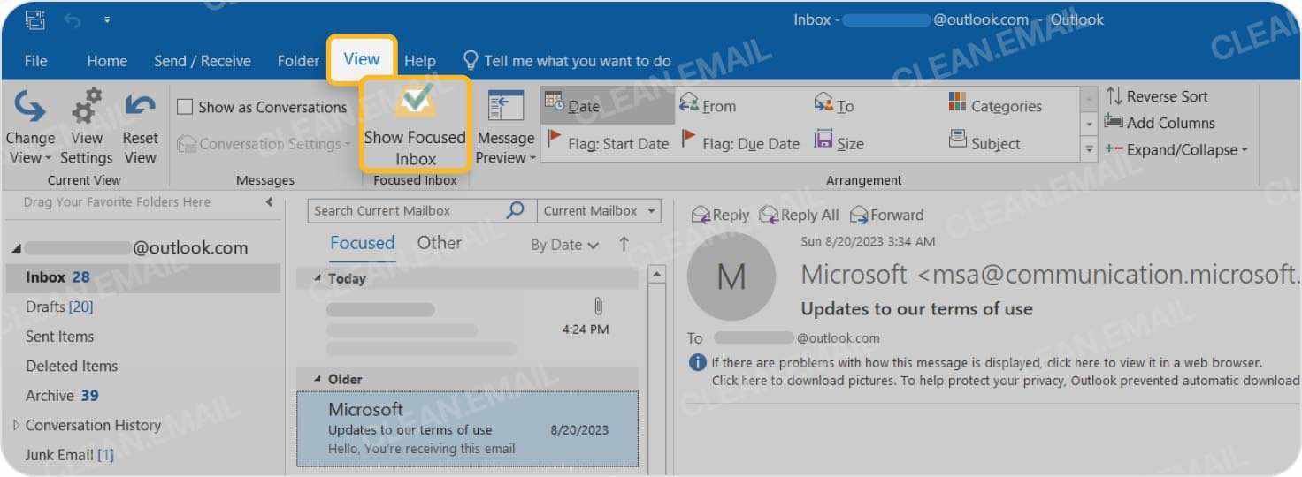 How To Use Outlook Focused Inbox: What Is It & Best Practices