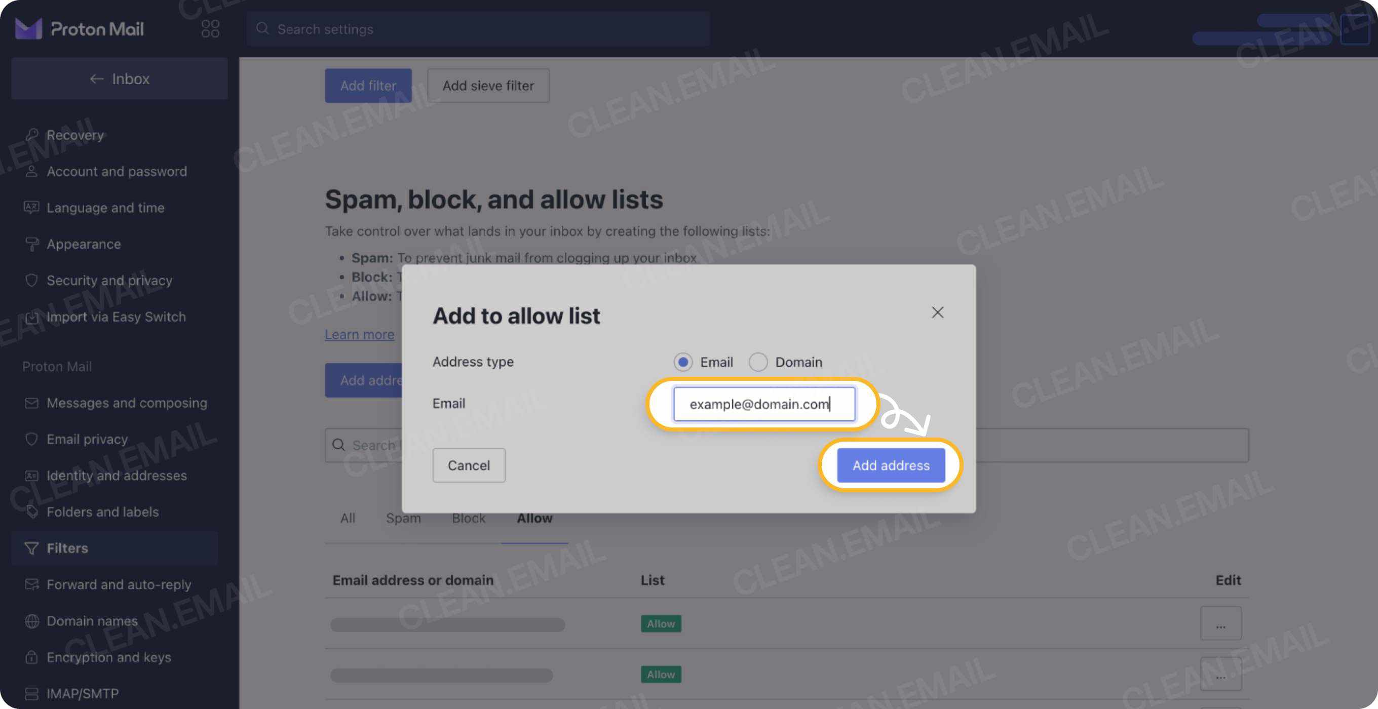 How to Whitelist an Email in Gmail, Outlook, and Yahoo