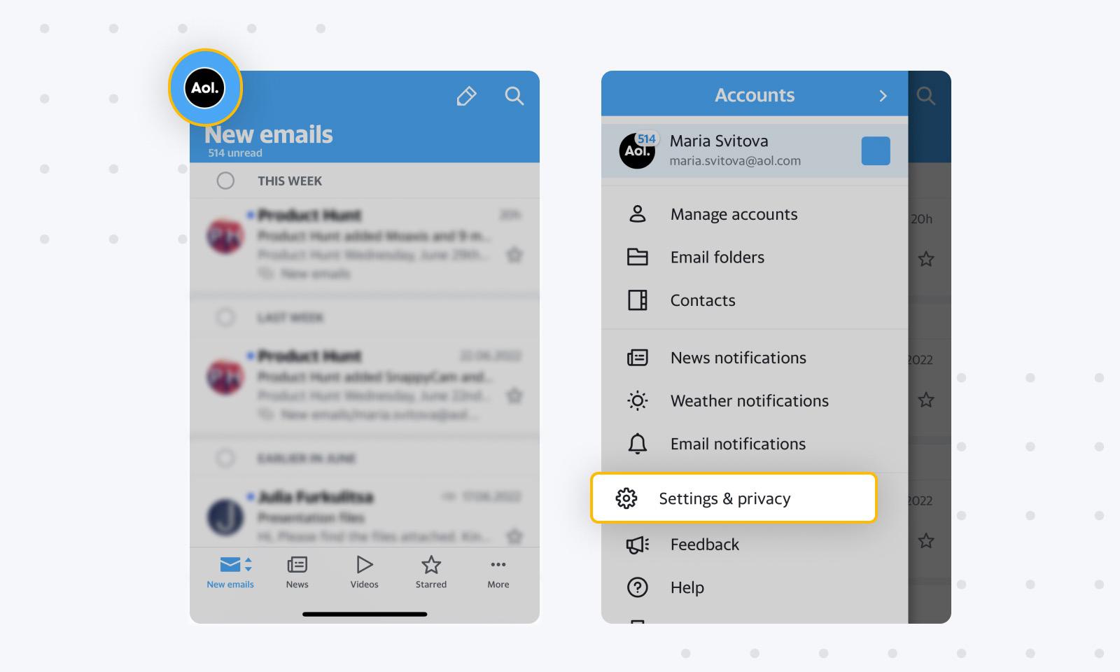 How to Create and Add a Signature in AOL | Clean Email