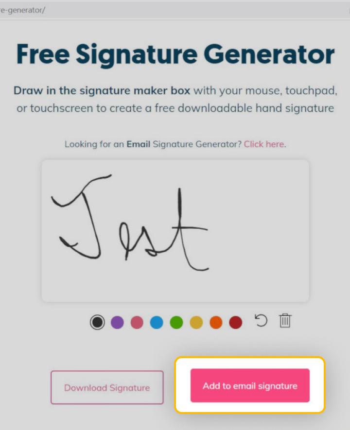 How To Create And Add Handwritten Signature To Your Email