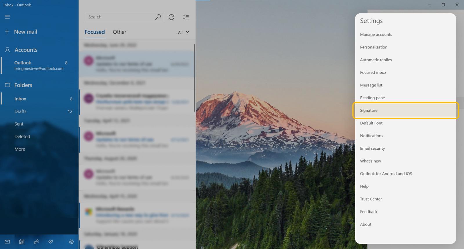 How to Make an HTML Signature in Mail for Windows
