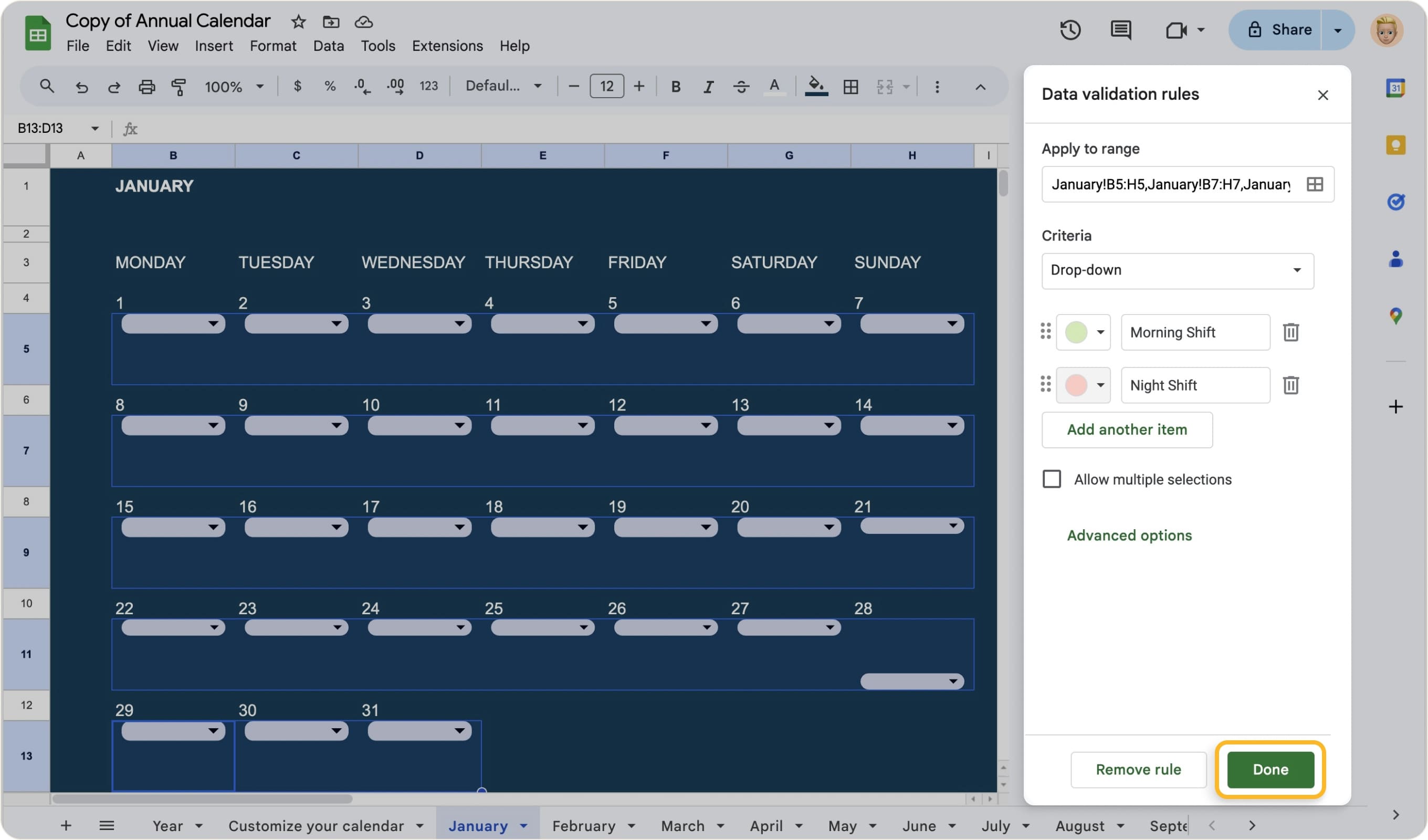 Create a Calendar in Google Sheets: Step-by-Step Guide 2025