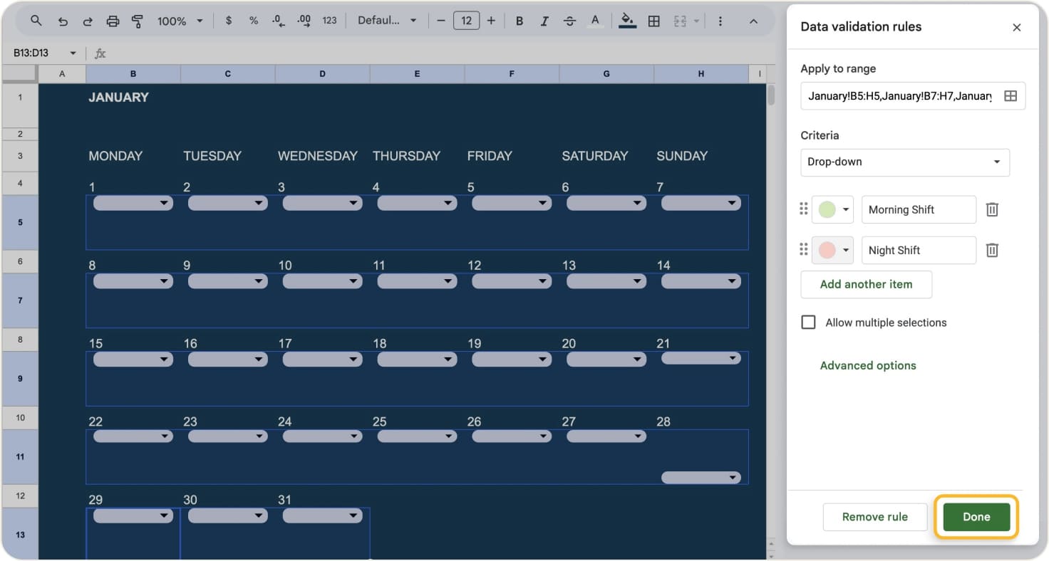 Create a Calendar in Google Sheets: Step-by-Step Guide 2025