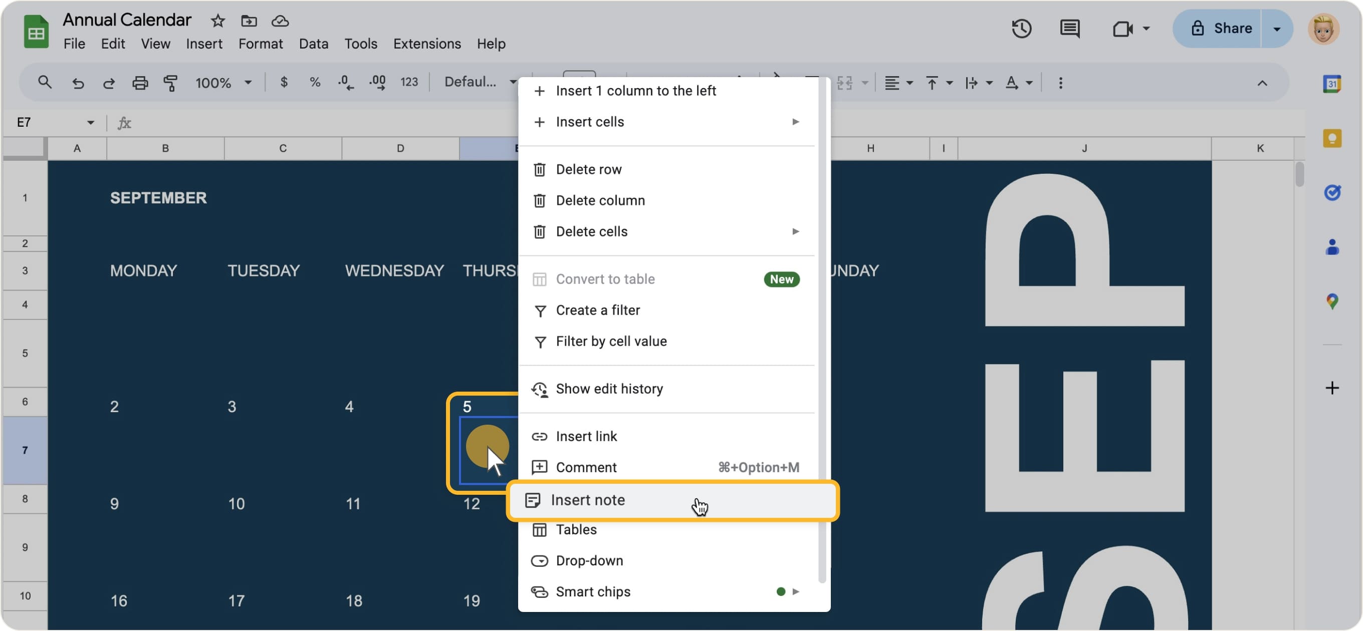 Create a Calendar in Google Sheets: Step-by-Step Guide 2025